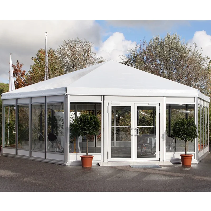 4M Height Prefabricated Canopy Commercial Custom Polygon Tent For Trade ...