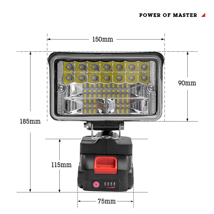 Outdoor Lighting with LED Large Range Lighting MT Interface