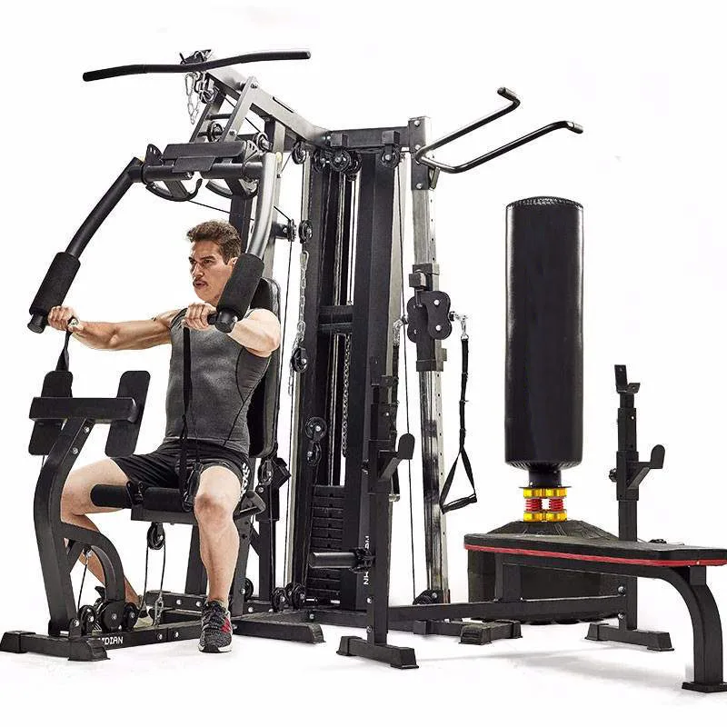 Full Body Exercise Multi Station Home Gym Station Multi Gym Fitness ...