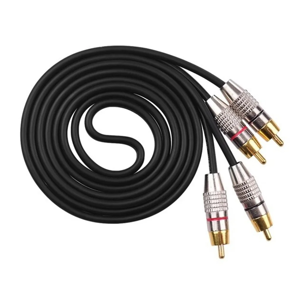 Custom 2 Channel Rca Cable Assemblies Gold Audio Cable 2rca to 2rca ...