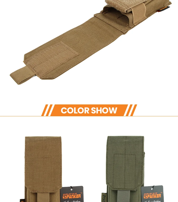 Tactical Single Magazine Pouch for M4 M14 M16 Mag Bag Hunting Outdoor ...