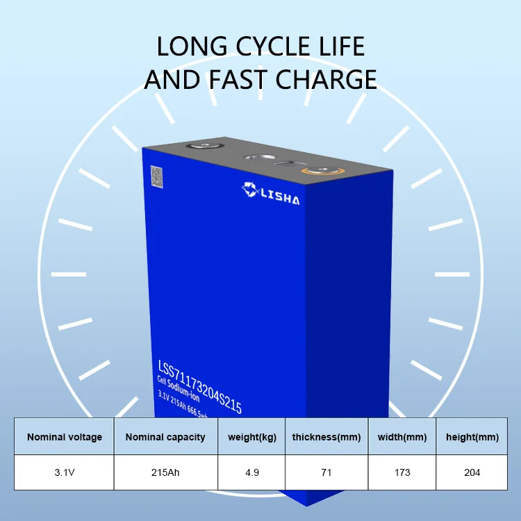 Lisha Oem/odm Prismatic Cells Sodium Ion Battery 3.1v 215ah Na Ion ...