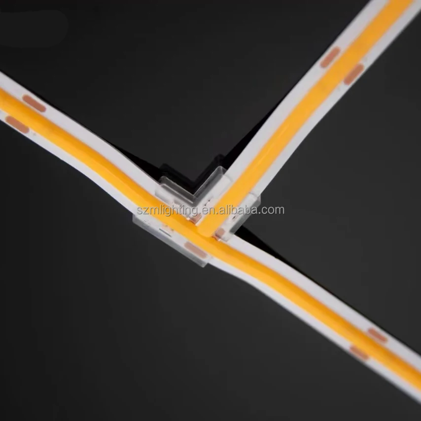 T Shape Connector for LED Strip - 8mm Vs 10mm Comparison