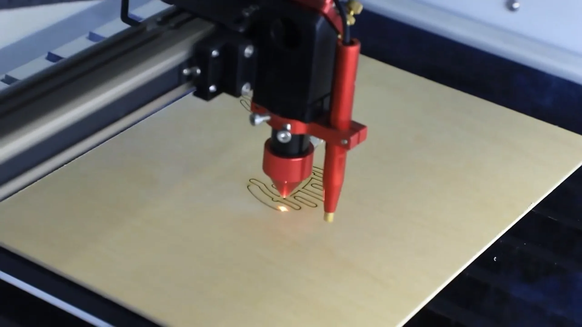 Rayther 7045 75w 90w 100w Laser Engraver Wood Cutting Machine Co2 ...