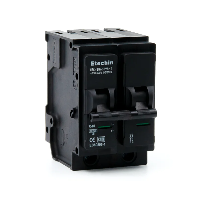 Oem Mcb Dc Type 2 Pole Miniature Circuit Breaker 2p 6ka 50/60hz Dc 32a ...