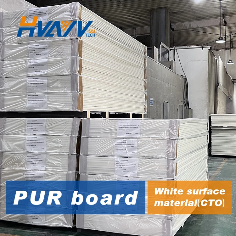 High Density Closed Cell Pir Rigid Heat Insulation Board Polyurethane ...