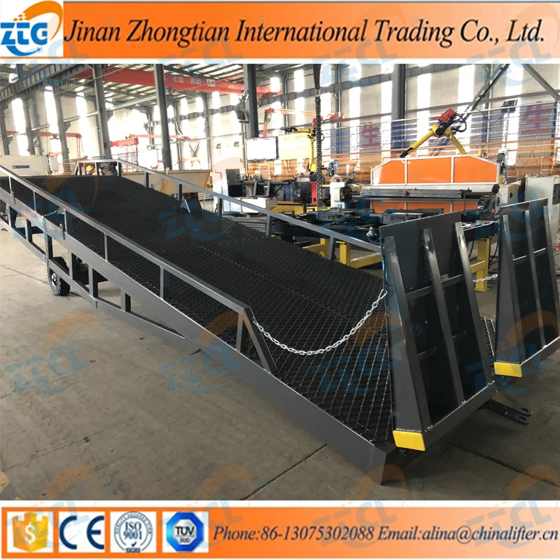 2024 New Model Forklift Used Unloading Ramp 8t 10t 12t Capacity ...