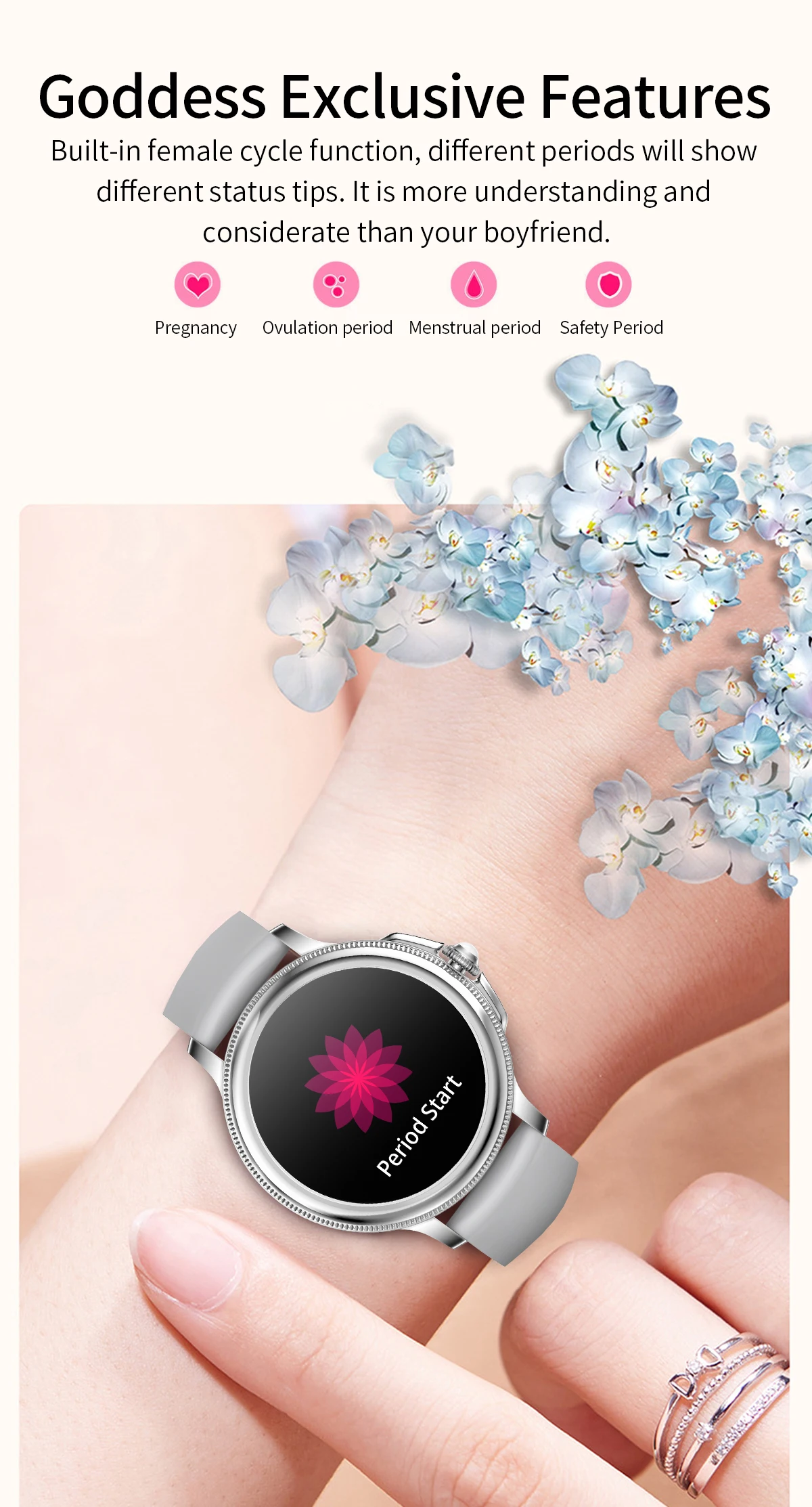 2023 Luxury Digital Time Smartwatch CF96 for Men & Women