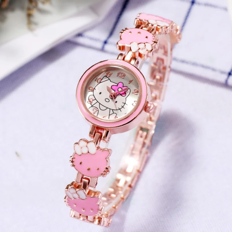 Hello Kitty Cute Quartz Watch - Perfect for Kids & Students