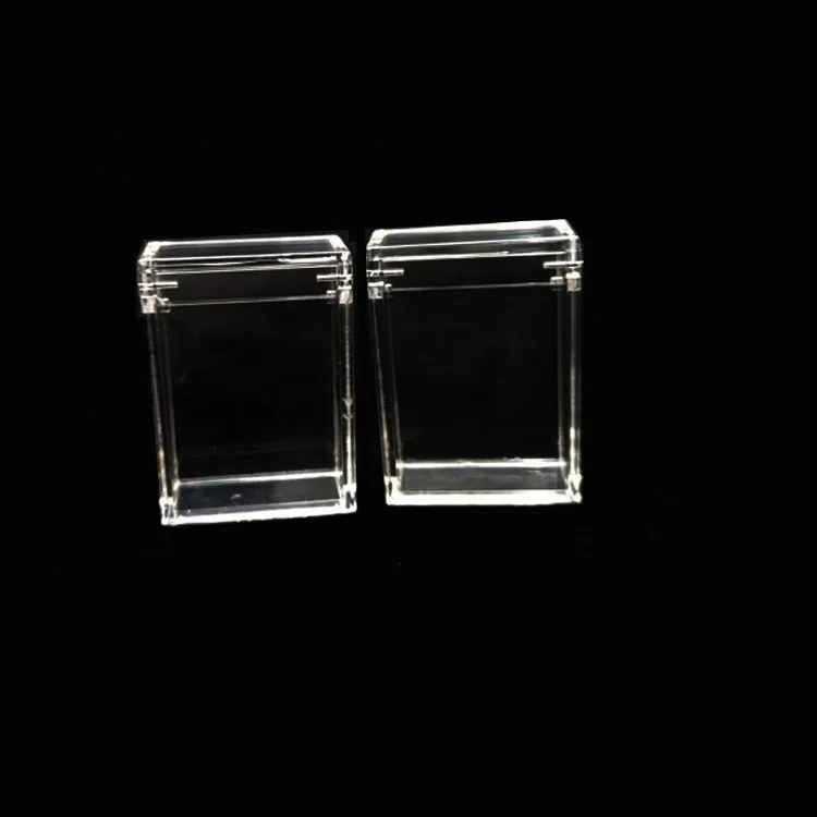 Transparent Acrylic Cigarette Box - Creative & Dust Proof