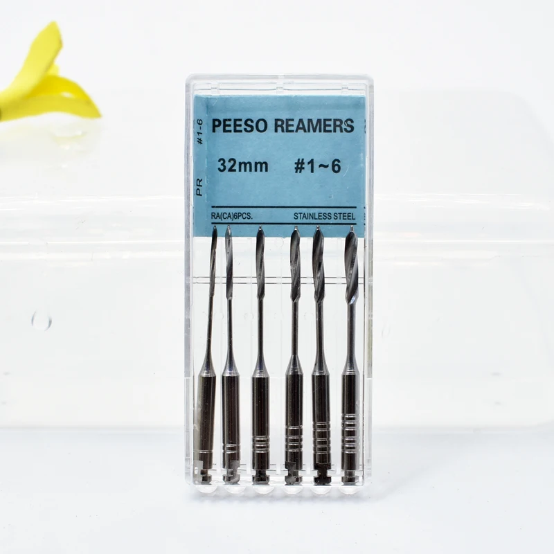 Dental Peeso Reamers Rotary Files Engine Rotary Metal Tool For Dentist ...