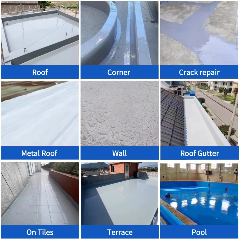 Polyurea Grouting Injection Liquid High Bond Strength Crack Repair ...