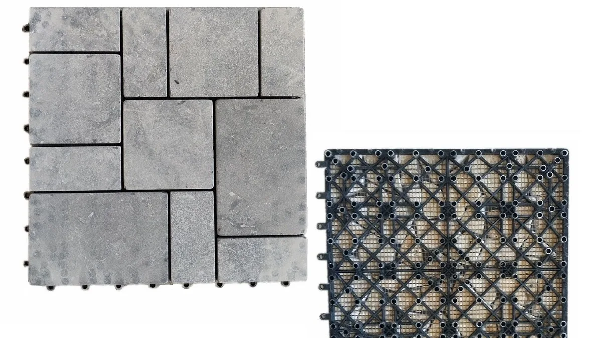 Outdoor Modern Garden Balcony Patio Decoration Flooring Interlocking ...