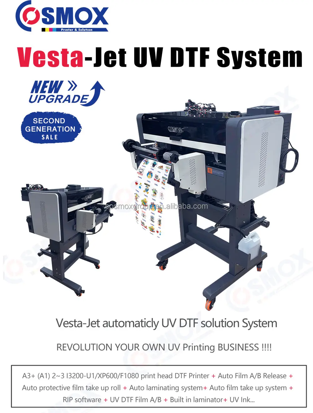 Dtf Printer All In One Uv Printer Ink Uv Film Ink Uv Dtf Printer With ...