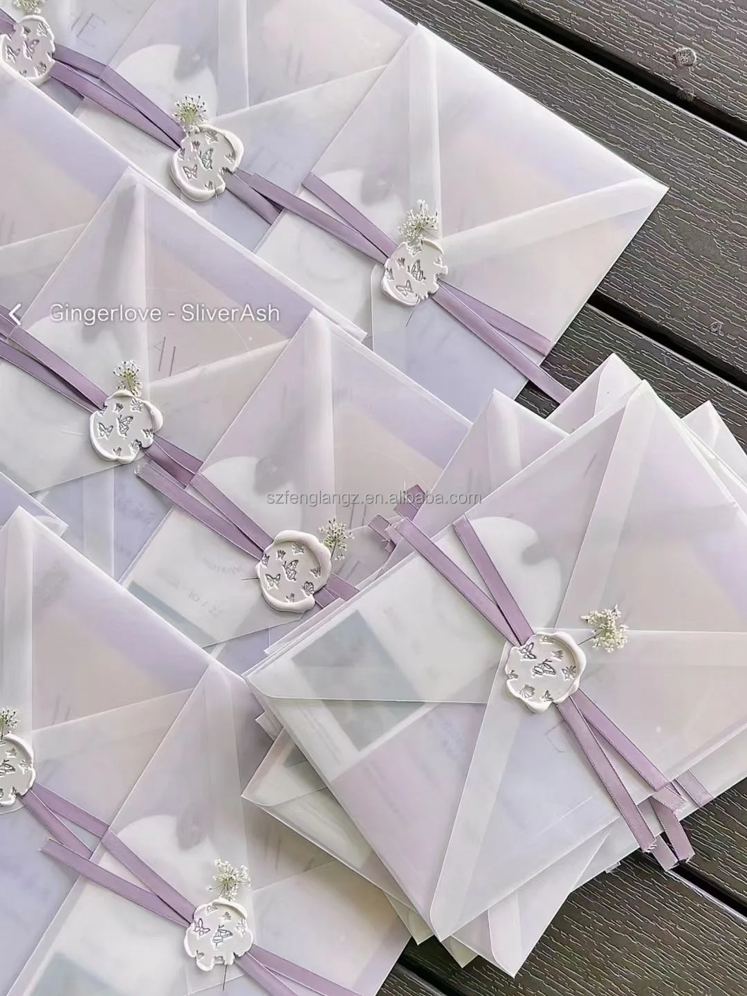 Wholesale Transparent Tracing Paper Vellum Paper Envelopes for Greeting ...