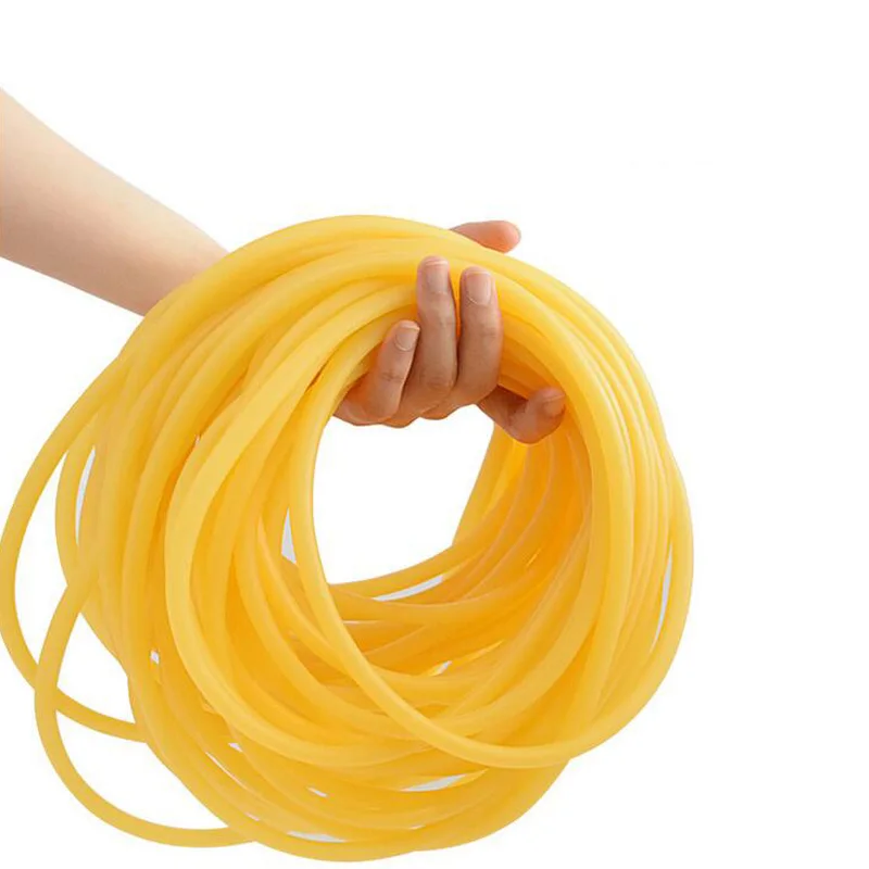 1m Natural Latex Rubber Tube For Camping Accessories Elastic Band - Buy ...