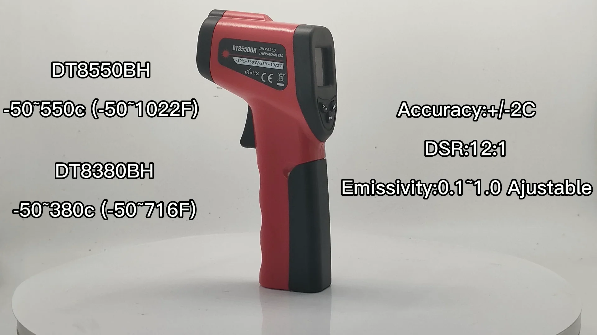 Handheld Mini Non-contact Digital Infrared Thermometers Without Usb ...