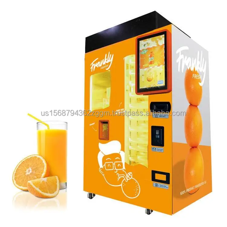 Fresh Orange Juice Vending Machine - Instant & Cooling