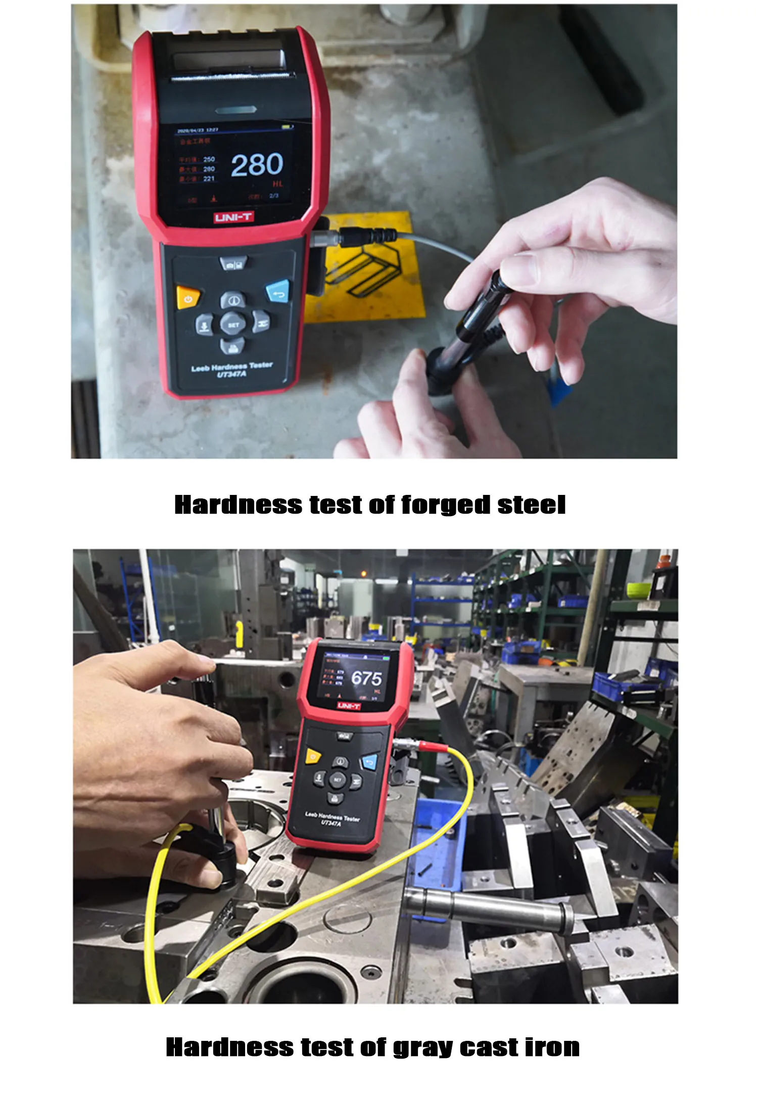 UNI-T UT347A Leeb Hardness Tester - Precision & Portability