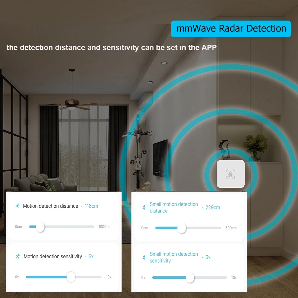 Tuya Zigbee Human Presence Sensor - Reliable Distance Detection