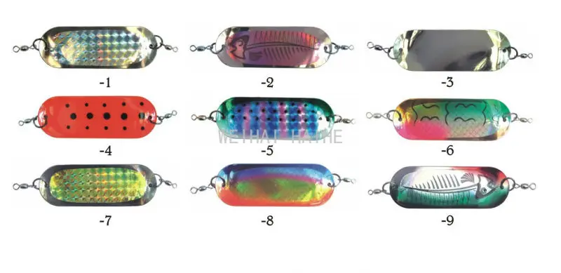 4.5 Inch Blade Trolling Sling Dodgers - Effective Fishing Bait