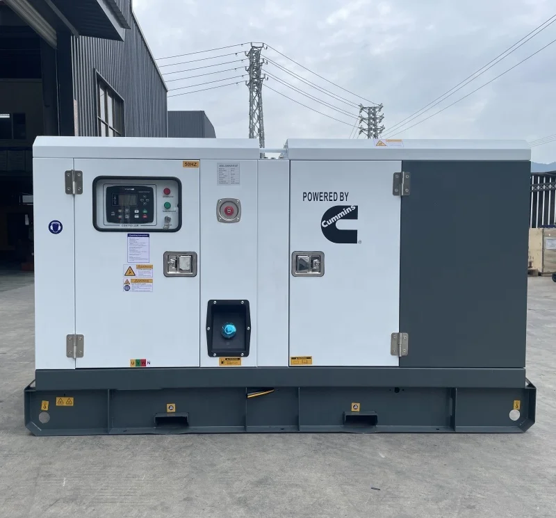 Low Power Electric Generator 50kva 60kva 100kva 120kva Super Silent ...