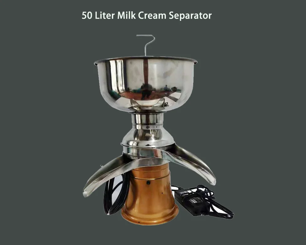 Small Scale Household Centrifugal Milk Cream Removing Separator Gravy ...