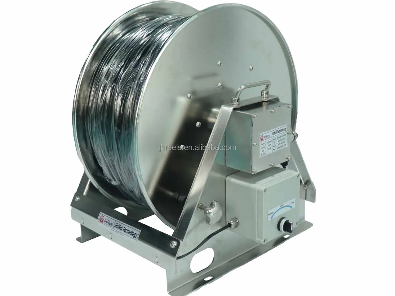 Electric Motor Water Hose Reel for Window Cleaning 2 Inch 5000psi ...