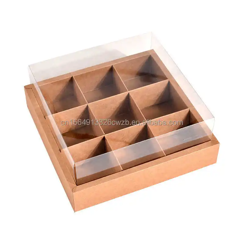 Four or Six Nine Compartments Fruit Packing Box Fruit Cut Box Picnic ...