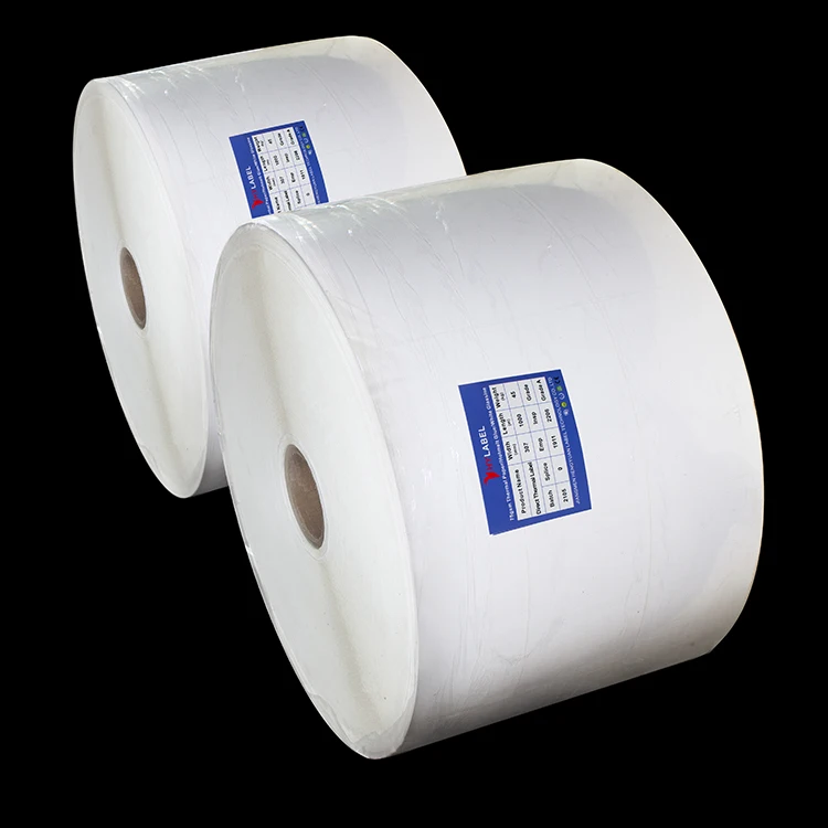 White Label Synthetic PP BOPP PET Inkjet Matt Silver Self Adhesive ...