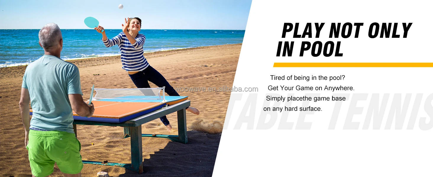 EVA Foldable Float Table Tennis Pingpong Table for Pool