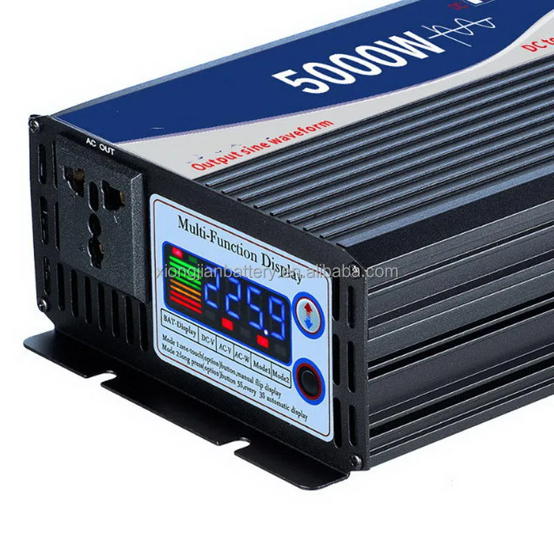 Xiongjian CJNB-5000W Solar Inverter Grid 12V 24V 48V 220V 3000W 5000W ...