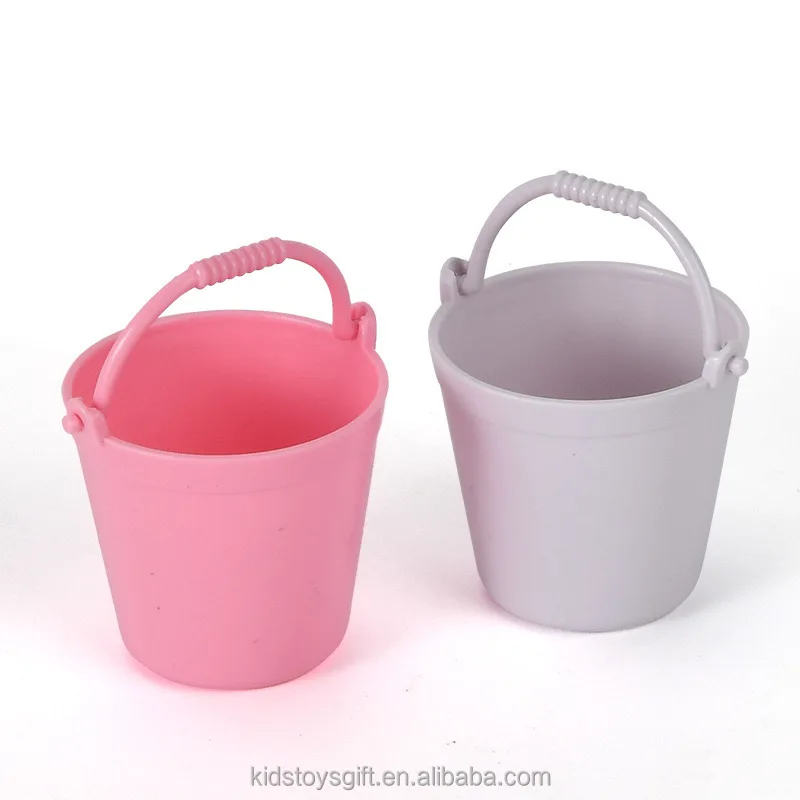 Mini House Craft Pail Garden Bucket Model Toy Water Bucket Pretend ...