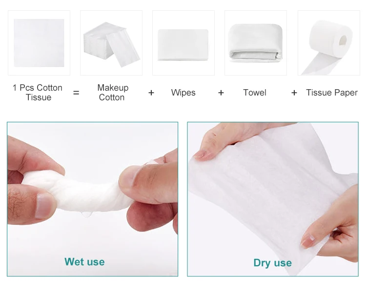 Winner Oem 100% Coton Tissue Non Woven Eco Friendly Disposable Natural ...