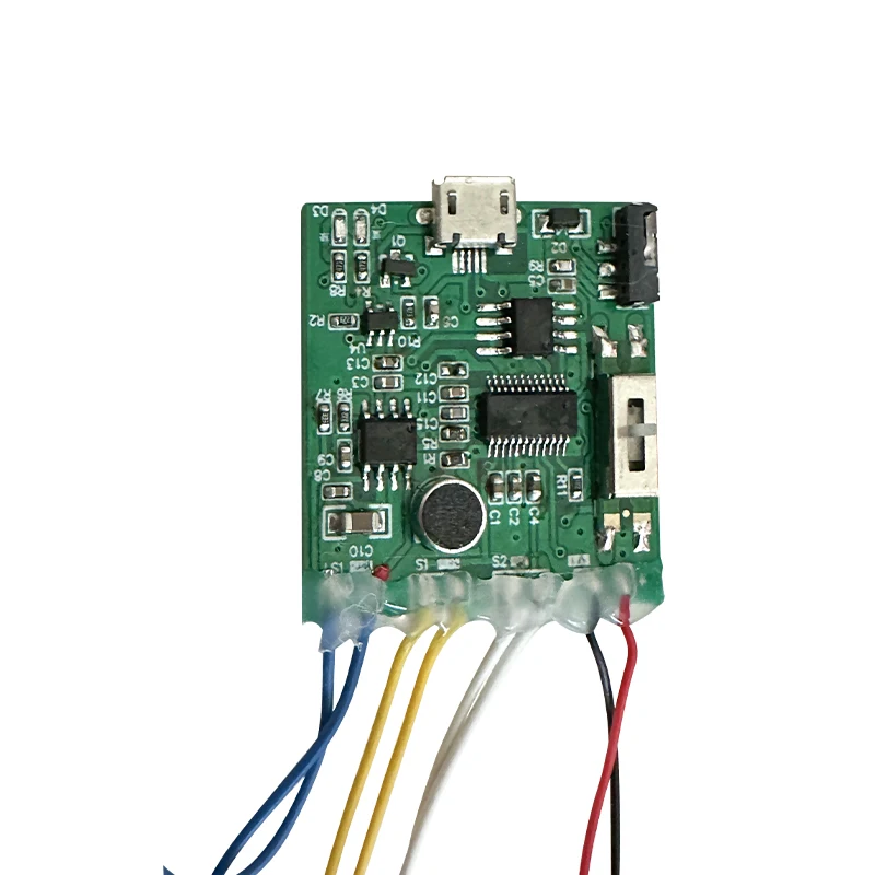 DIY MP3 Music Player with Adhesive Backing - Rechargeable