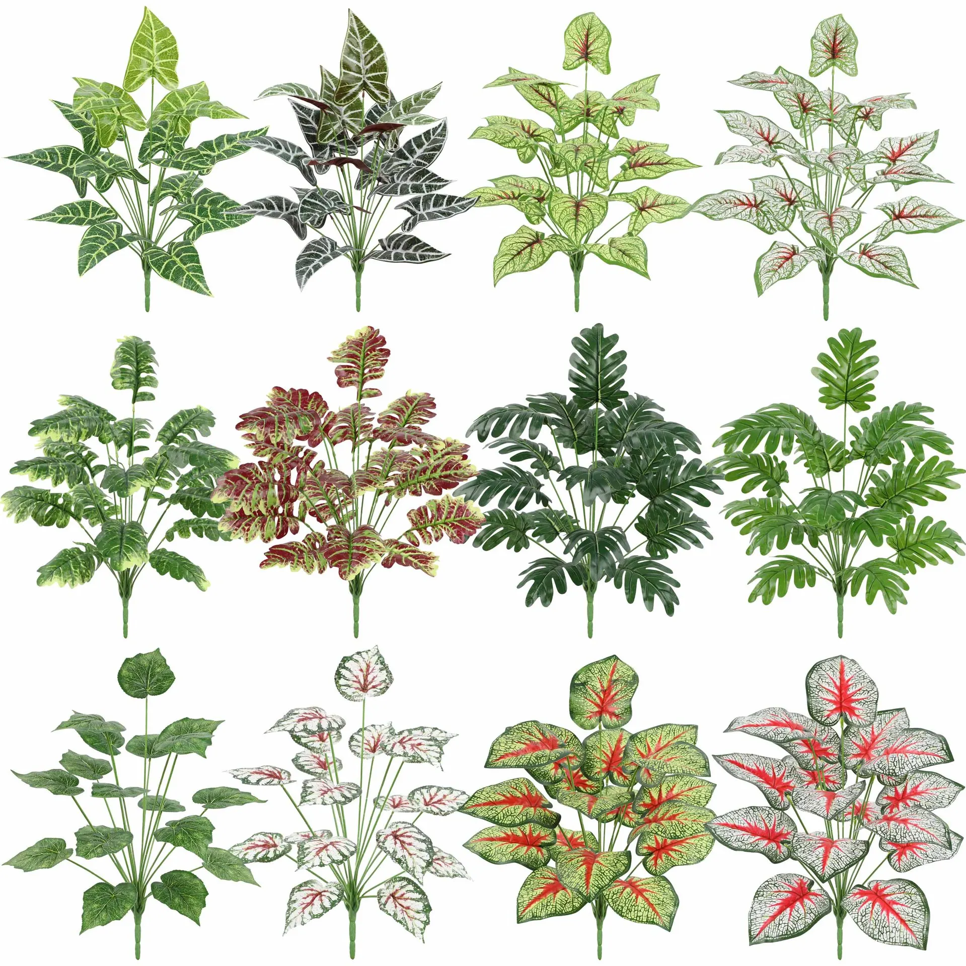 Artificial Plants & Greenery Faux Giant Fake Artificial Palm Tree ...