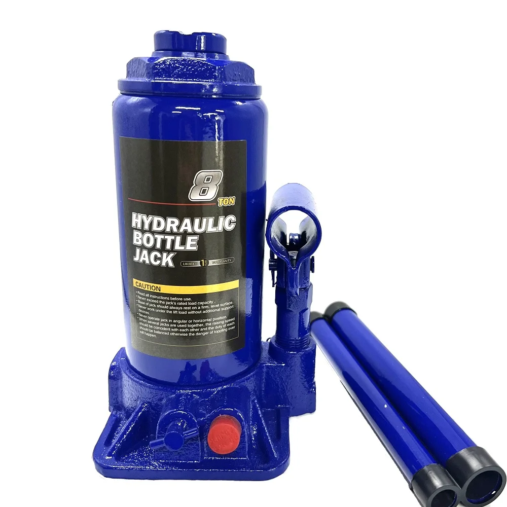 For Car Lifting Hydraulic Bottle Jack 8 Ton Heavy Duty Lifting Stand Jack For Small Or Large ...