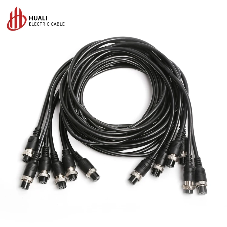 Gx16 Aviation Plug-in Connector Plug Socket 8-core Injection Molded ...