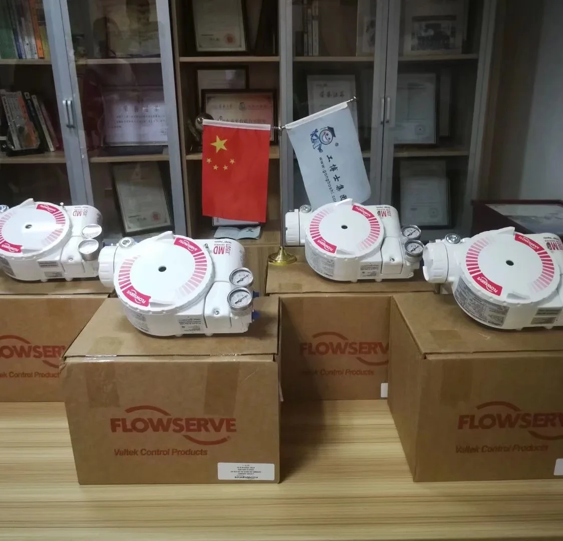 Control Valve With Pneumatic Actuator Flowserve Positioner 520md With ...