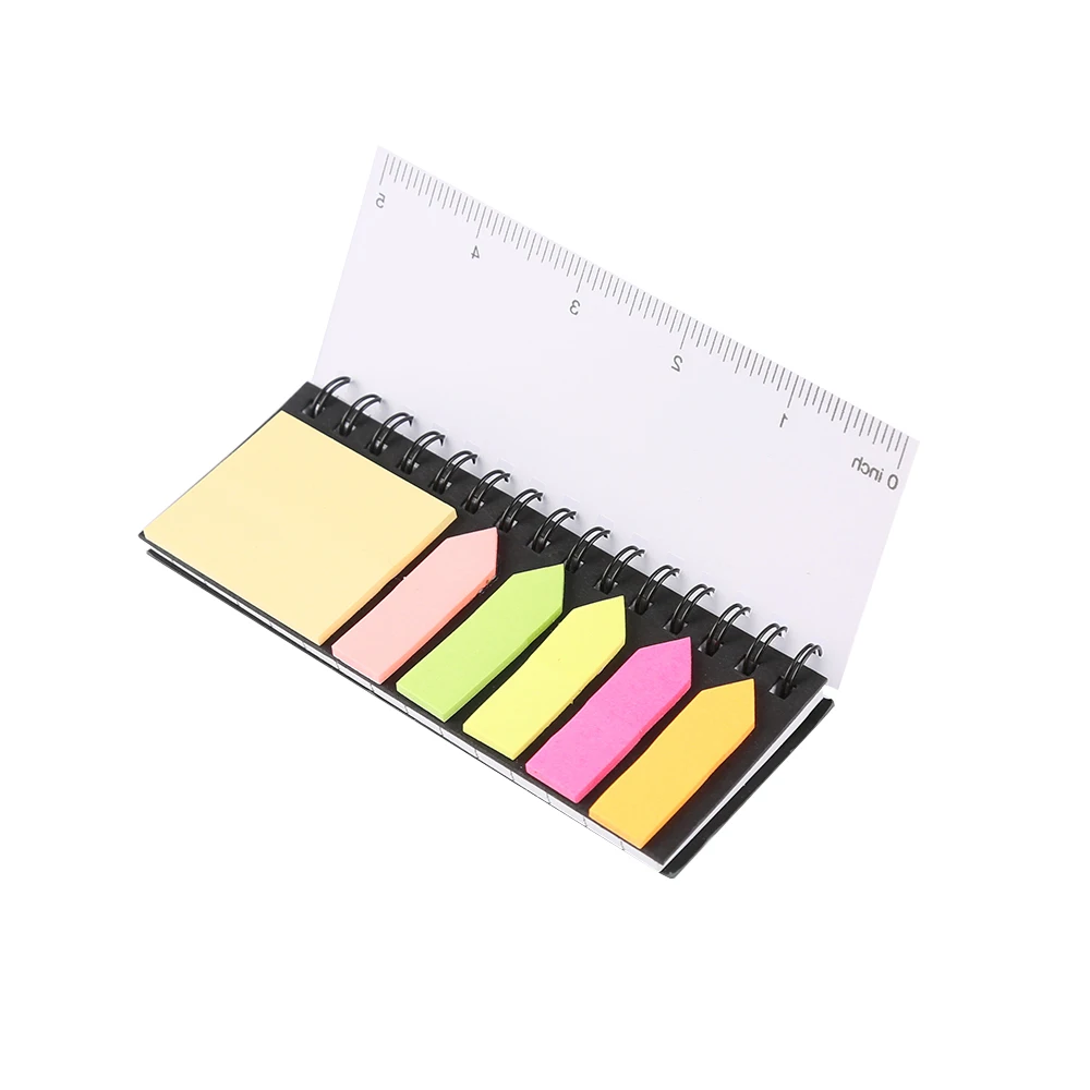 Promotion Wholesale Custom Spiral Sticky Colorful Note Sticky Notes ...