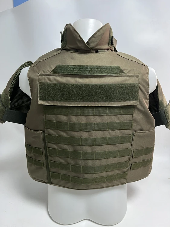 Full Tactical Body Armor - Polish Desert Camo Vest