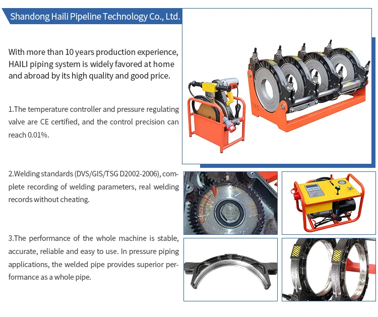 Hdpe Plastic Pipe Butt Welder Jointing Heater Machine 160-315mm - Buy ...
