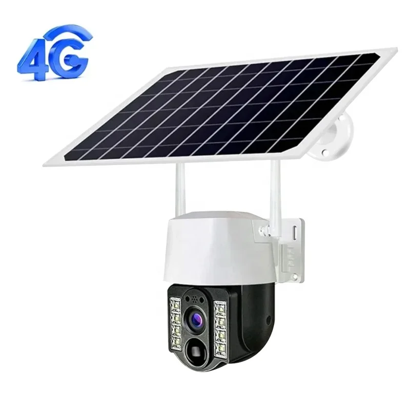 V380 Solar 4g Camera Hd 2mp 4mm Lens Pir Human Motion Detection 8w ...