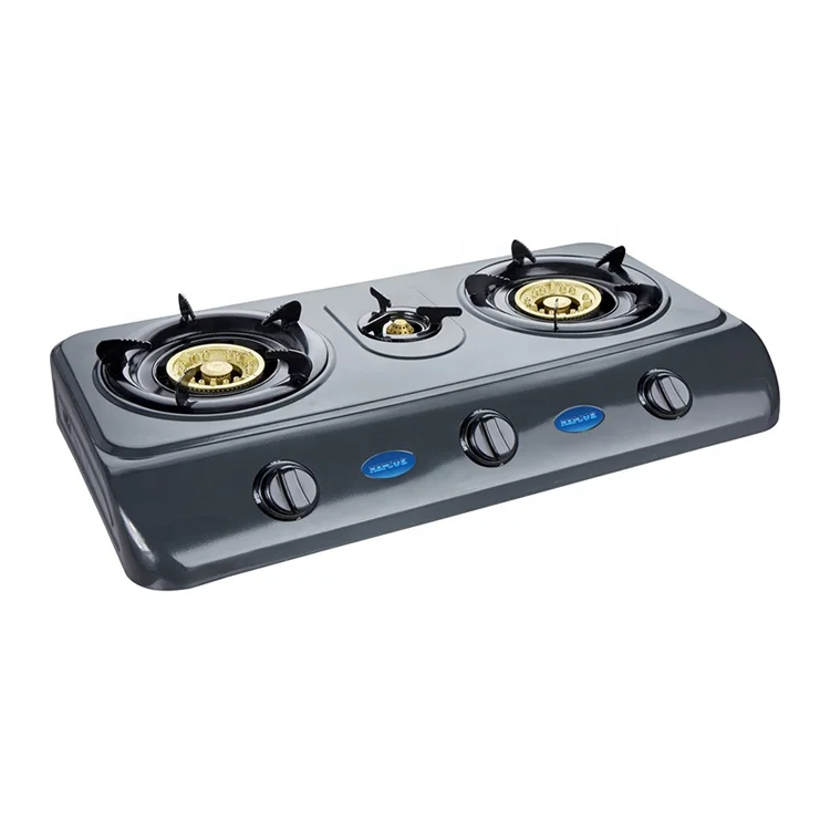 2024 New Model 3 Burner Gas Stove With Power Coated - Buy Portable Gas Stove popular Gas Cooking ...