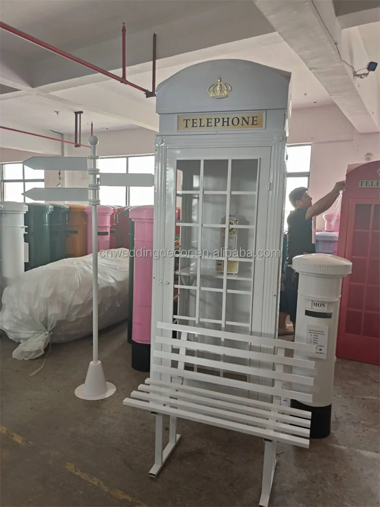 Pink Telephone Booth for Sale - Perfect Wedding Decor