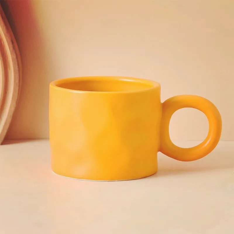 Scandinavian Home Big Ears Mug Ins Coffee Ceramic Mug Klein Blue Mug ...