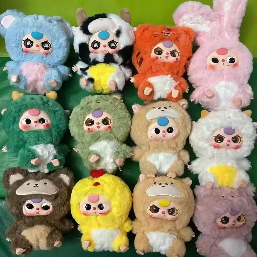 Baby Three 12 Chinese Zodiac Series Kawaii PVC Dolls