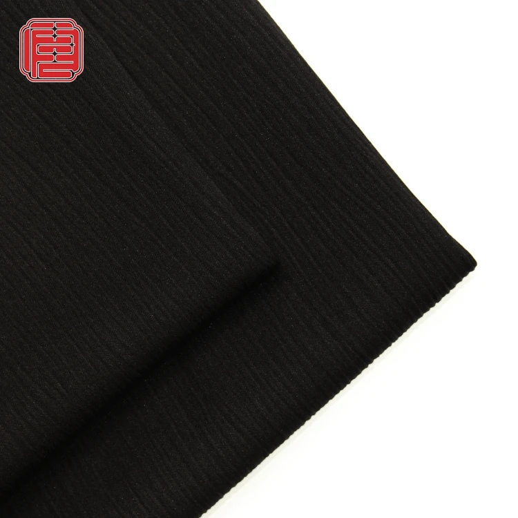 Custom Color Korea Black Nida Zoom Material Abaya Fabric