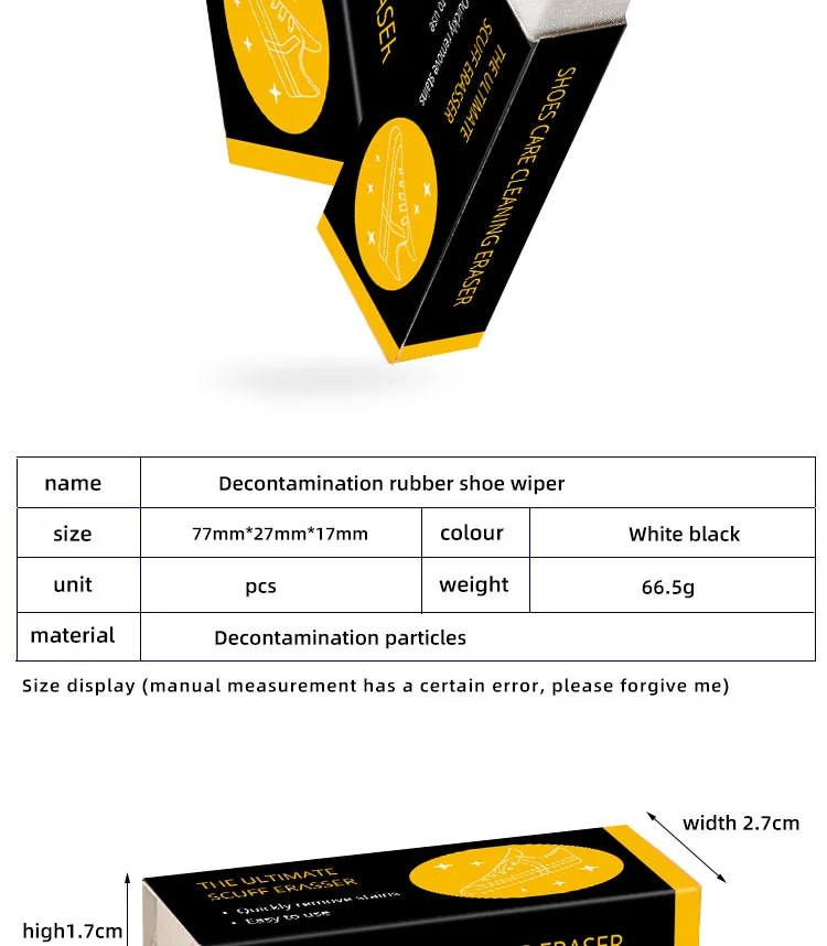 Nubuck Suede Eraser - Efficient Cleaning for Leather Shoes