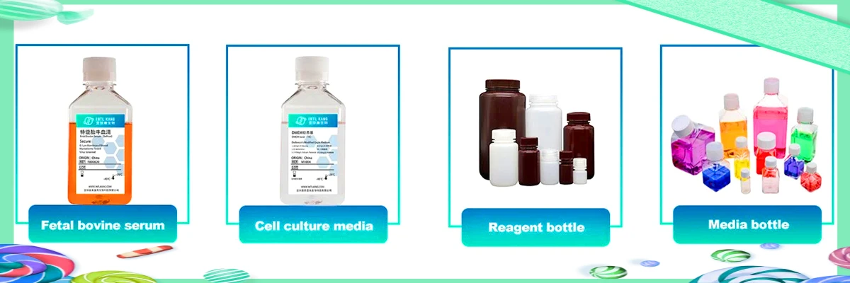 Laboratory Clear Sterile Reagent Bottles 500ml Chemical Hdpe Pp 500ml ...